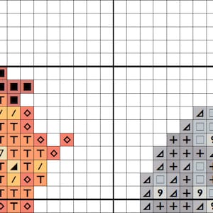 Planets, Sun and Pluto Cross Stitch Pattern, Astronomy and Space Modern ...