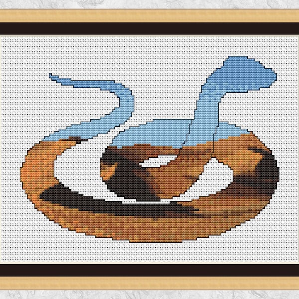 Snake Cross Stitch - Etsy