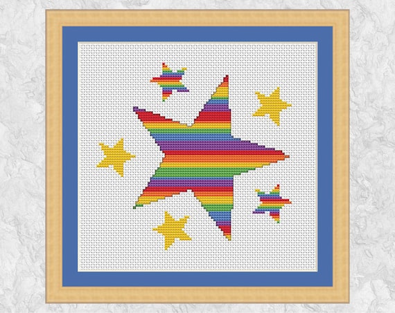 Star Cross Stitch Chart