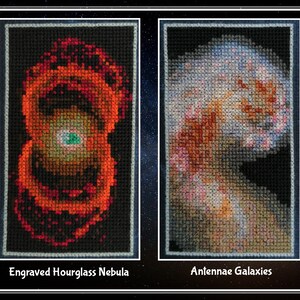 Wonders of the Hubble Space Telescope Cross Stitch Pattern - Previous Stitchalong - Instant ...