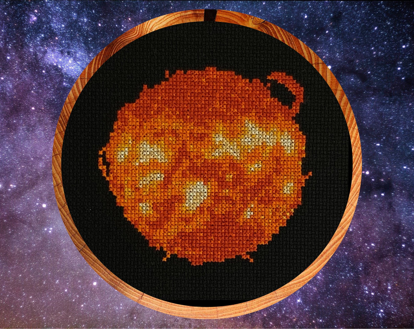 Wonders of the Solar System Cross Stitch Pattern Planets - Etsy UK