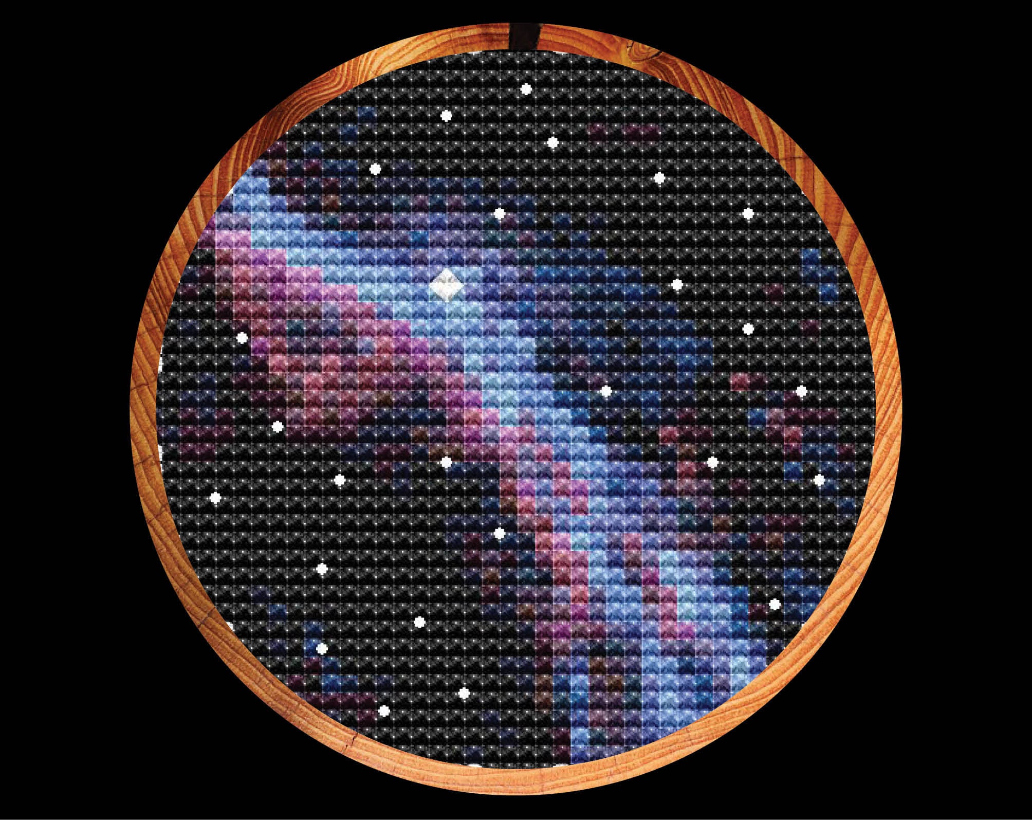 Astronomy Cross Stitch Patterns Set of Four Mini Nebulae and - Etsy UK