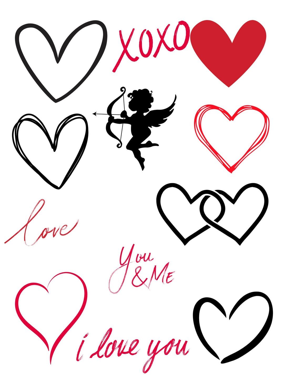 Angelic Love Digital Download: Versatile Cupid Poster for Wall Art ...