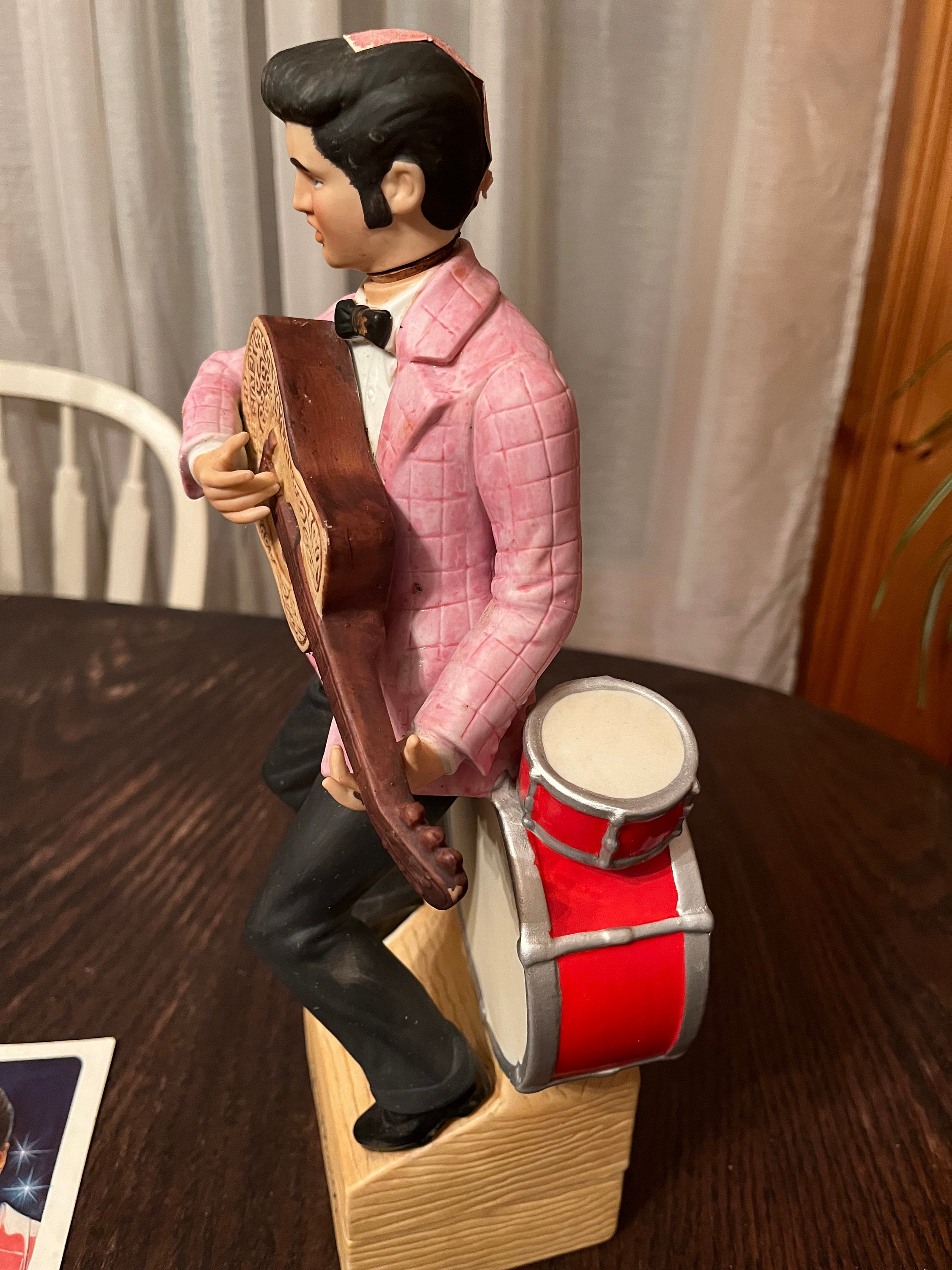 Your Elvis ‘55 Mccormick Whiskey Decanter Porcelain Music Box. Limited ...