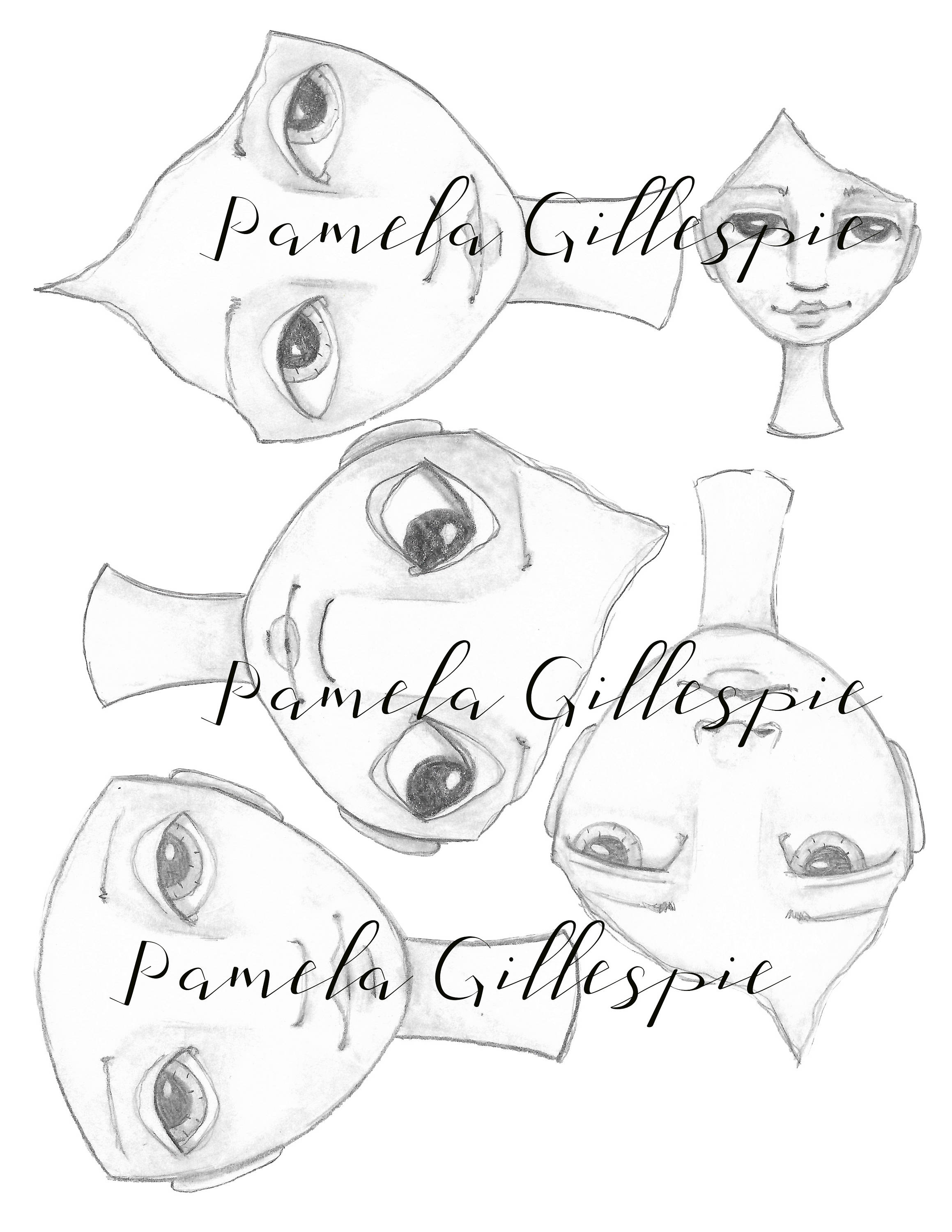 Faces Collage Sheet - Etsy