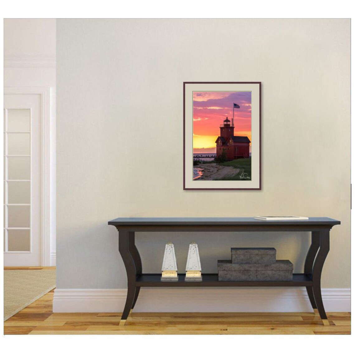 Big Red Lighthouse, Lighthouse Print, Lighthouse, Lighthouse ...