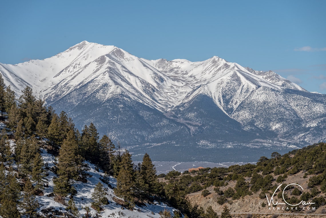 Colorado Landscape, Mount Princeton, Colorado Photo, Independence Pass ...