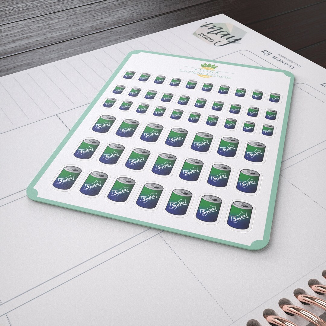 Sprite Inspired Soda Can Stickers - Etsy