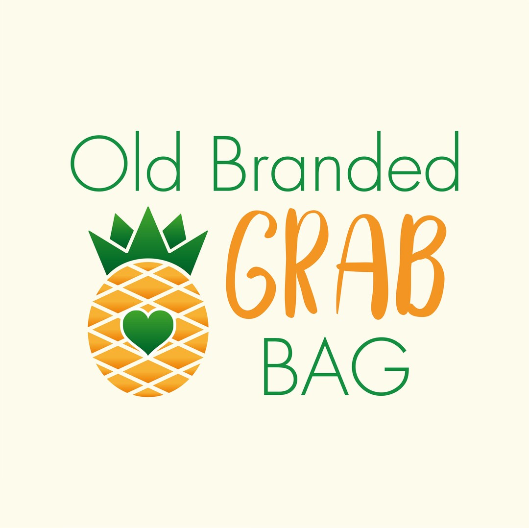 Old Branded Grab Bags choose Your Paper Type - Etsy