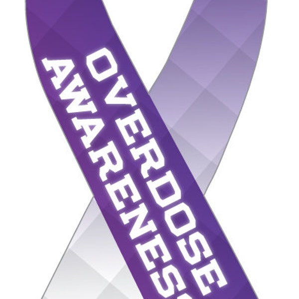 Overdose Awareness Ribbon - Etsy