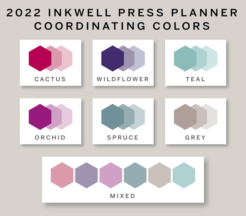 Bill Due Label Planner Stickers for 2022 Inkwell Press - Etsy
