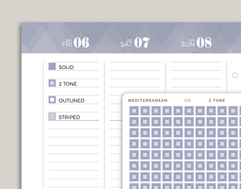 Mini Checkbox Stickers for 2023 Inkwell Press Planners IS6 - Etsy