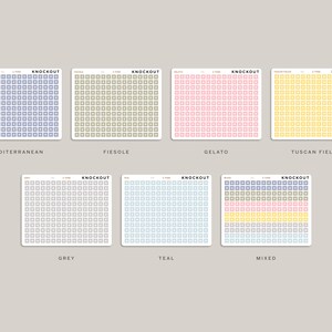 Mini Checkbox Stickers for 2023 Inkwell Press Planners IS6 - Etsy