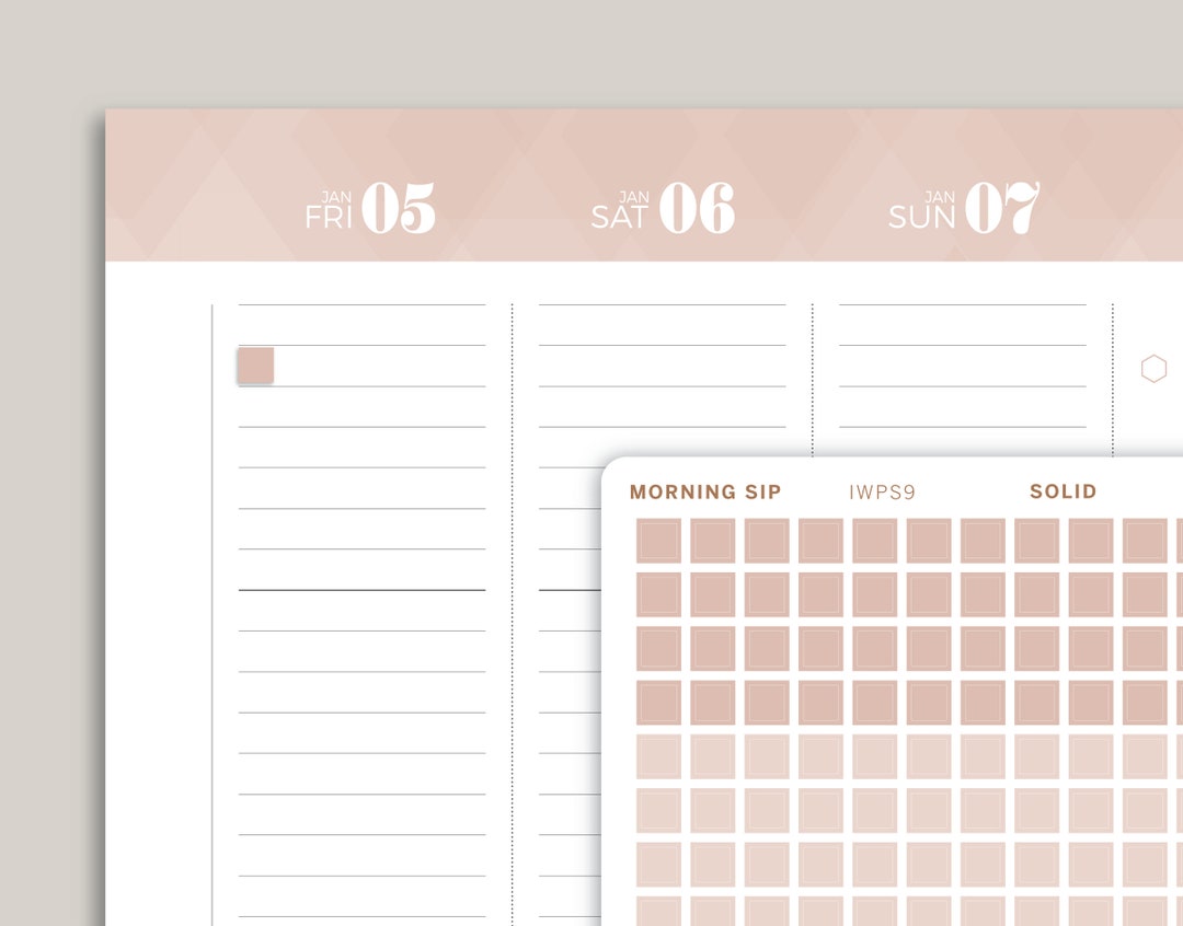 Mini Checkbox Square Stickers for Inkwell Press Planners IWPS9 - Etsy