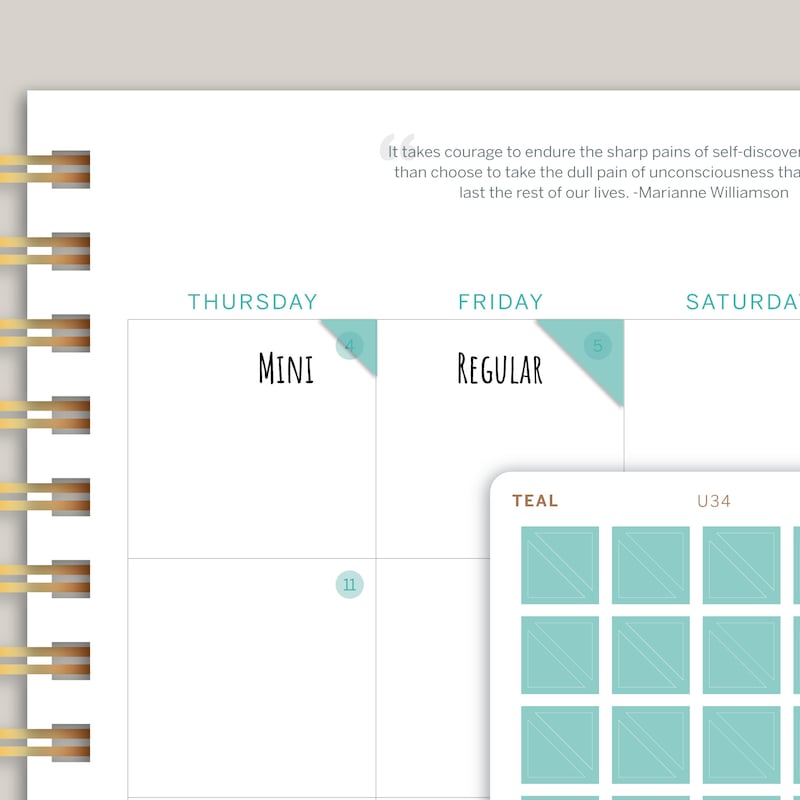 Transparent Planner Boxes - Etsy