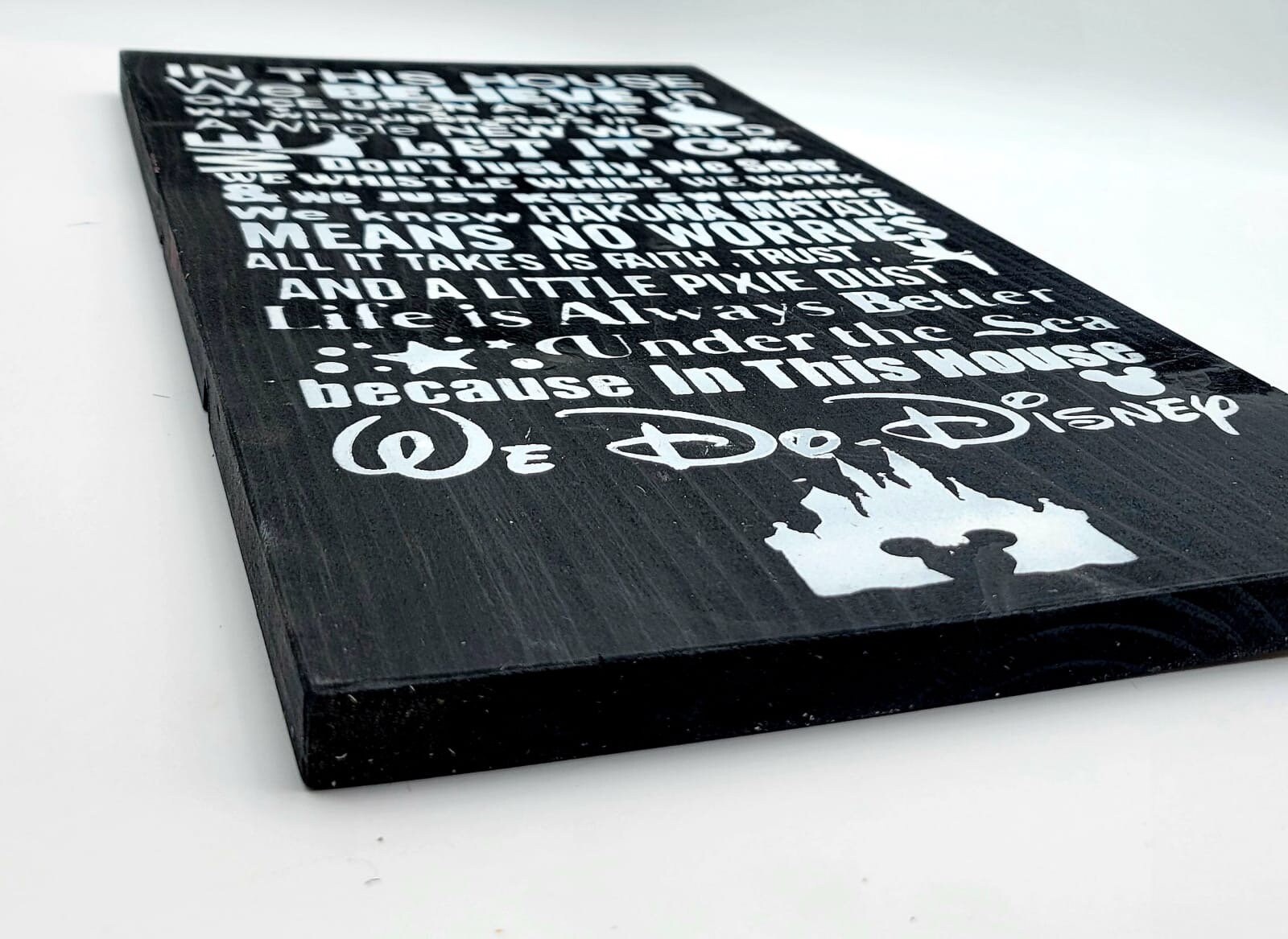 We Do Disney Wood Sign - Etsy