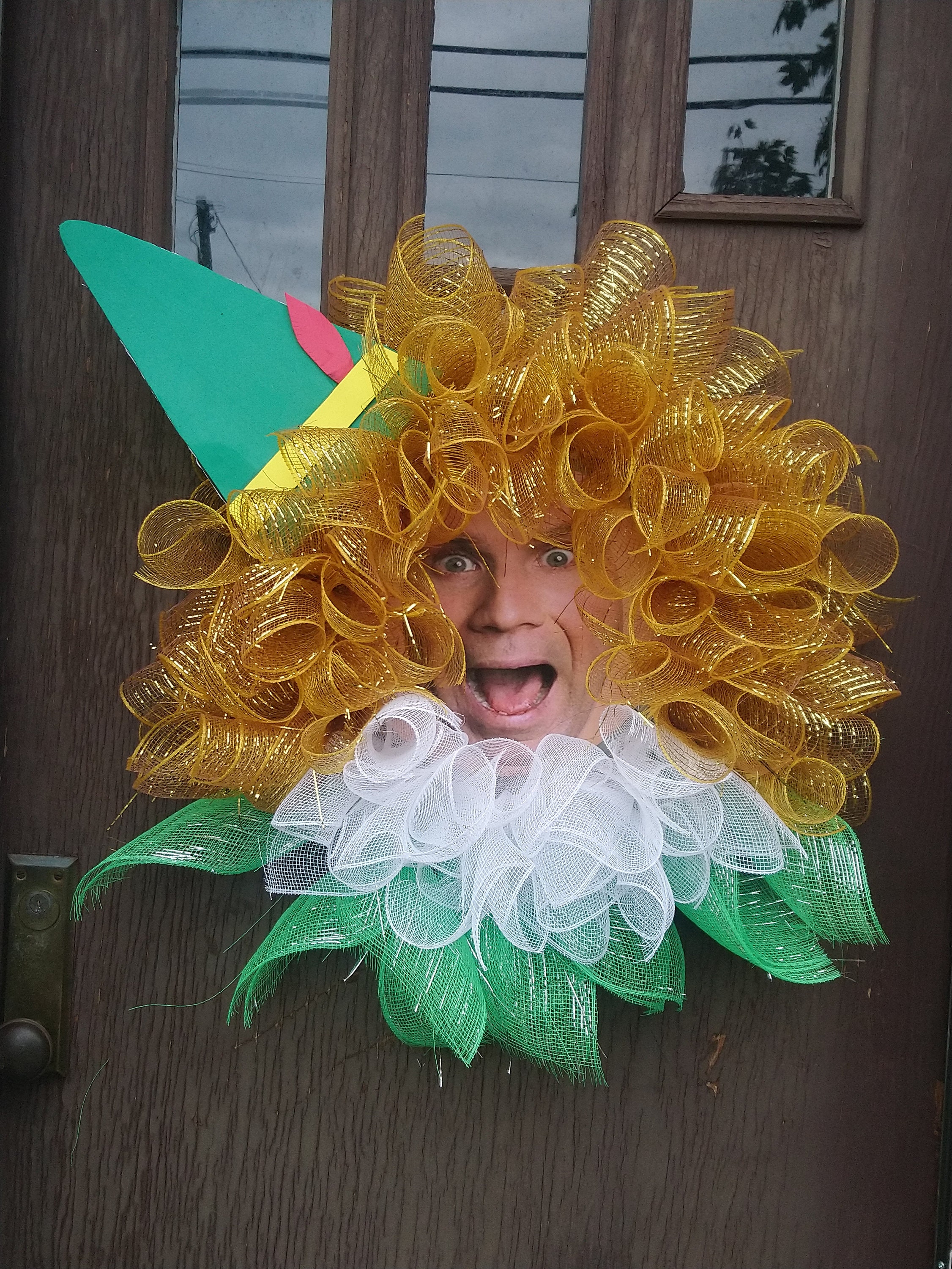 Buddy the Elf Inspired Wreath Christmas Wreath Elf Christmas - Etsy Canada