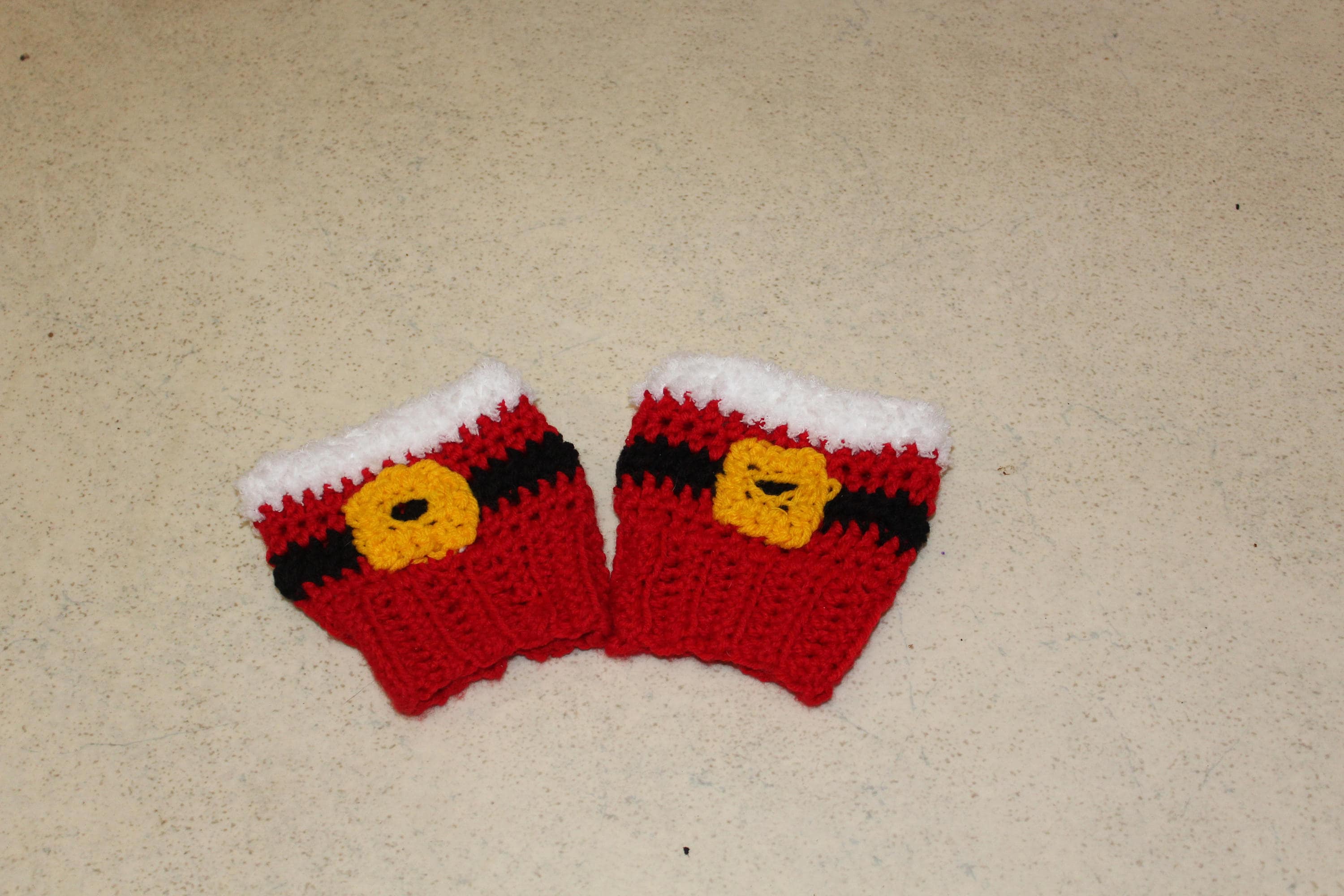 Santa Claus Boot Cuffs Holiday Boot Toppers Santa Boot | Etsy