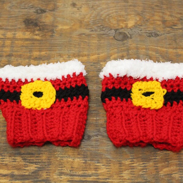 Santa Boot Cuffs - Etsy