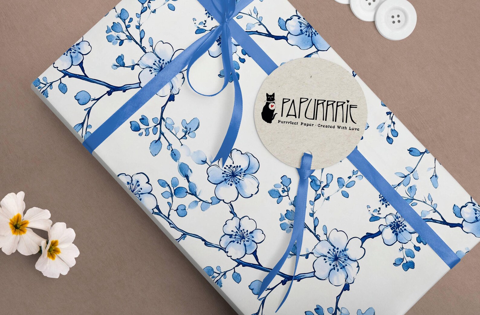 Blue China Flowers - Chinoiserie Seamless Patterns, Floral Toile De ...