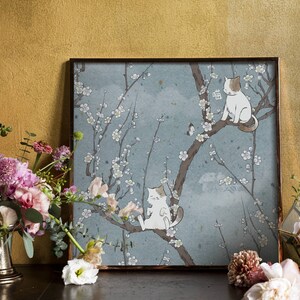 Cute Cats Digital Paper, Seamless Pattern, Instant Download, Scrapbook ...