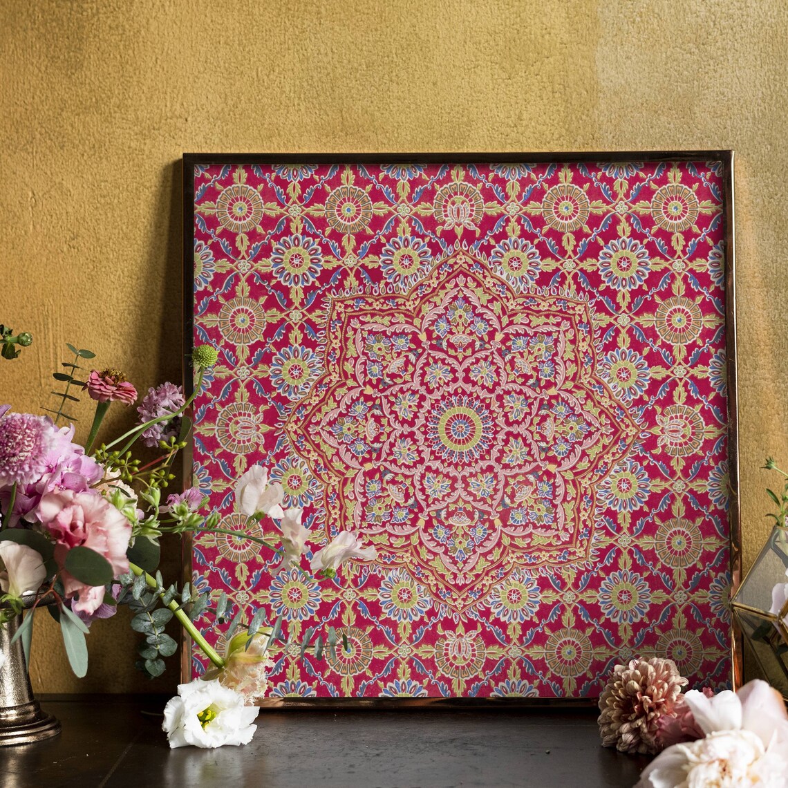 Indo-persian Design - Seamless Digital Paper, Indian Seamless Pattern ...