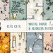 Cute Cats Digital Paper Seamless Pattern Instant Download | Etsy