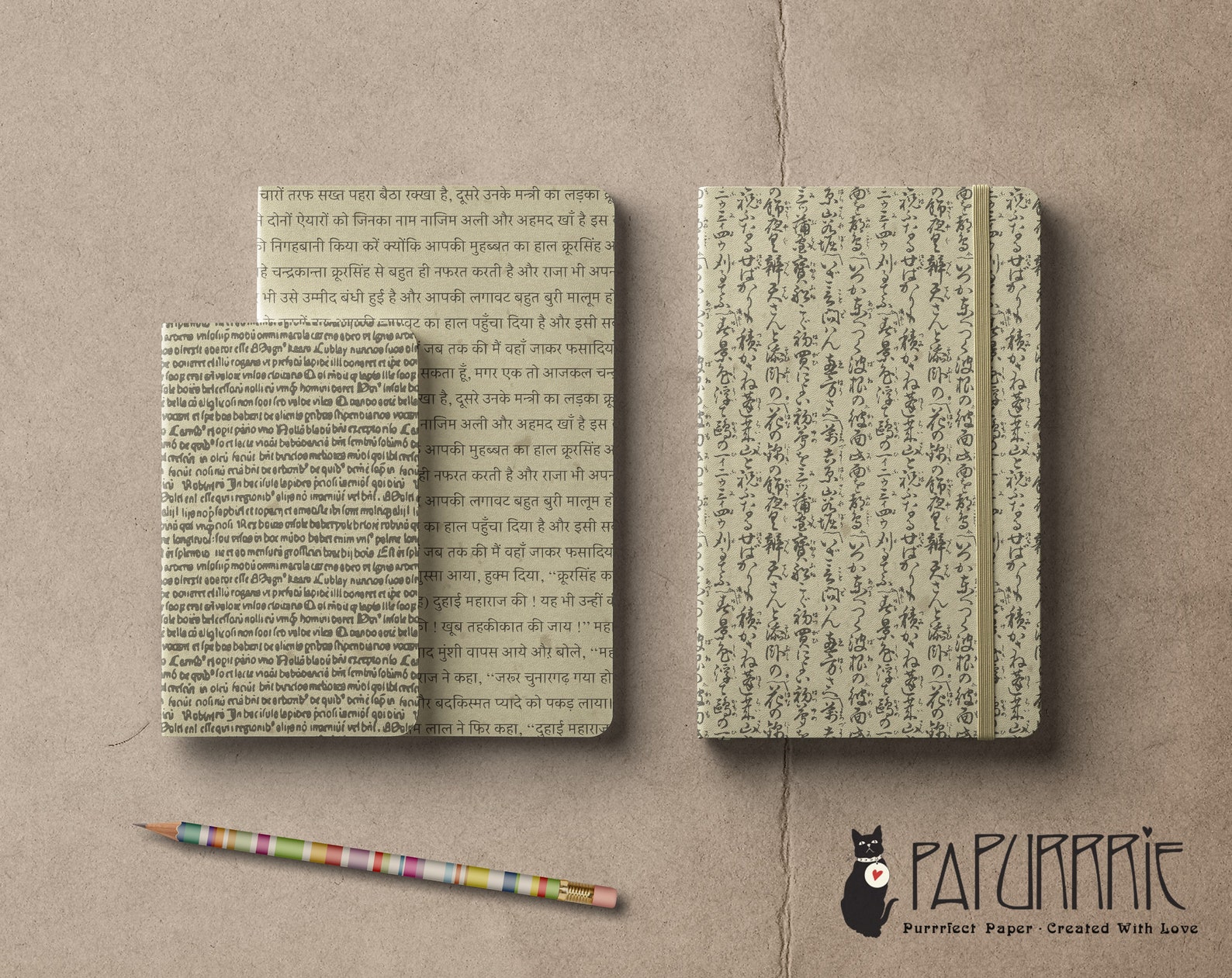 Hand Written & Printed Text Instant Download Digital Paper, Seamless ...