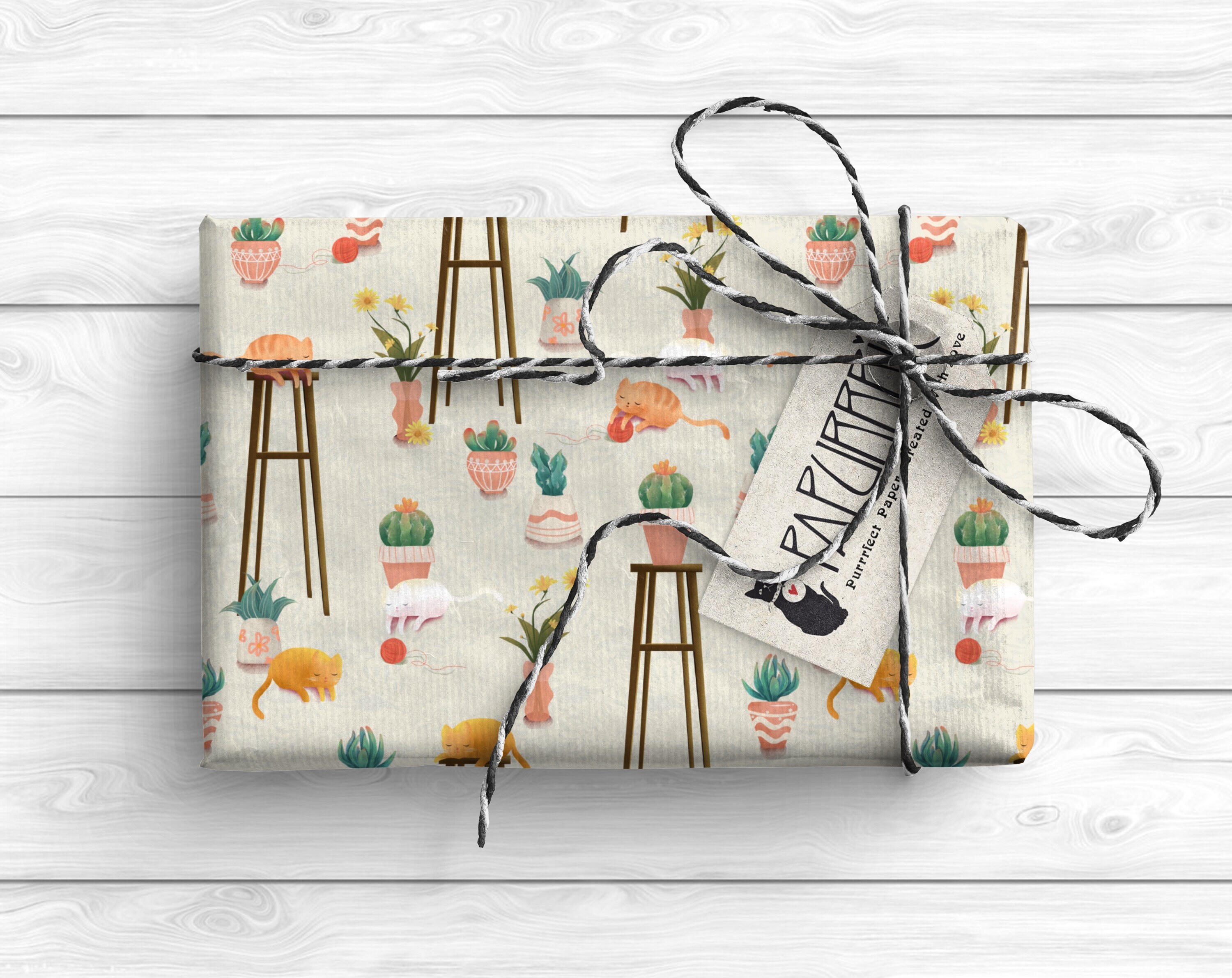 Cute Cats Digital Paper Seamless Pattern Instant Download - Etsy