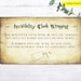No Gift Wrap Please Invitation Insert - INSTANT DOWNLOAD - Printable ...