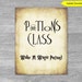 Potions Class Make a Magic Potion Antique Paper Sign INSTANT DOWNLOAD ...