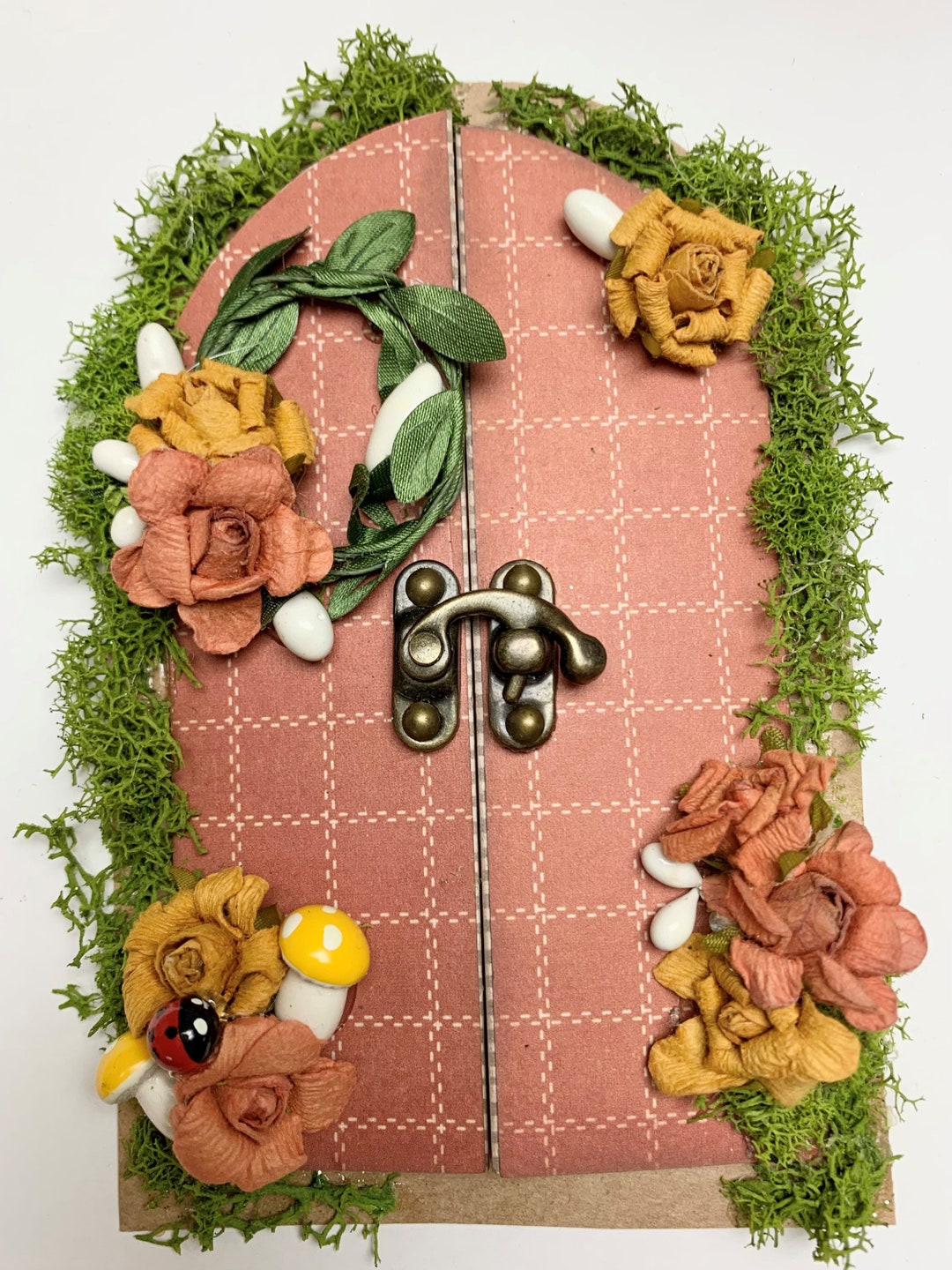 Enchanted, Fairy Door, Junk Journal Door, Junk Journal Cover Art ...