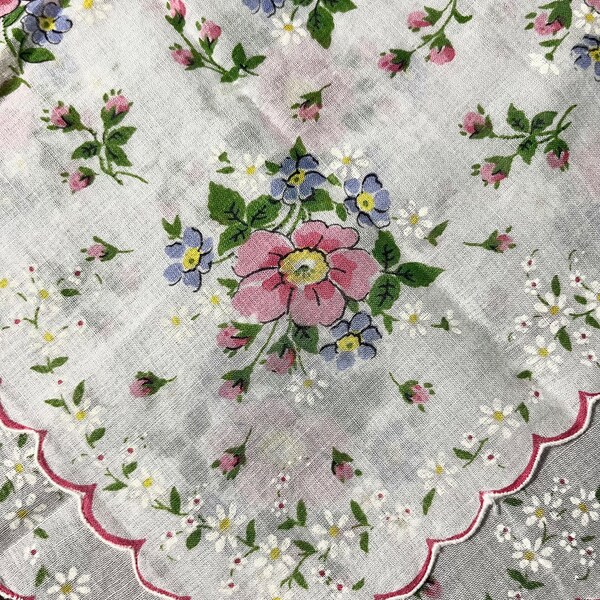 Vintage Handkerchief - Etsy