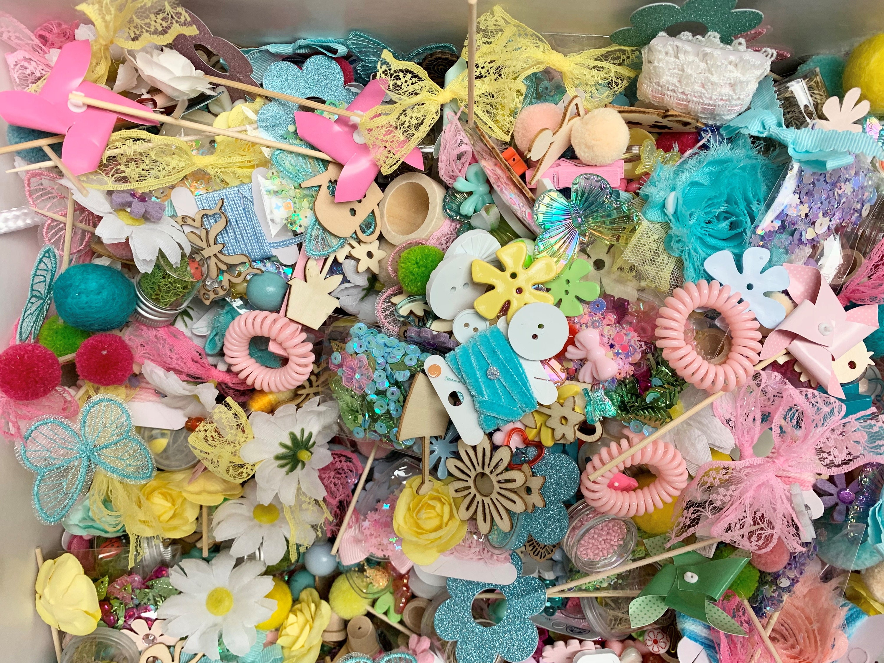 Spring Confetti Scrapbook Confetti Surprise Scoop Spring - Etsy