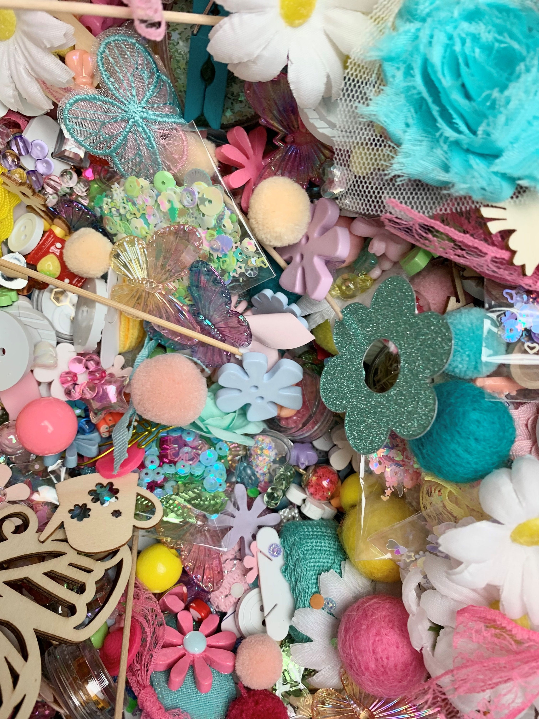 Spring Confetti Scrapbook Confetti Surprise Scoop Spring - Etsy