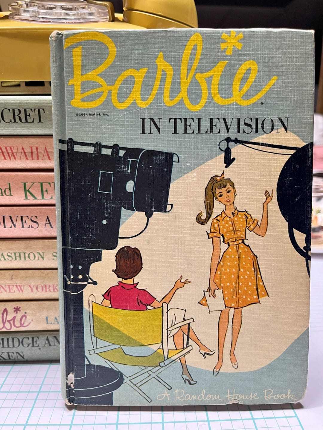 Vintage 1964 Barbie in Television Book - Random House, Vintage Book ...