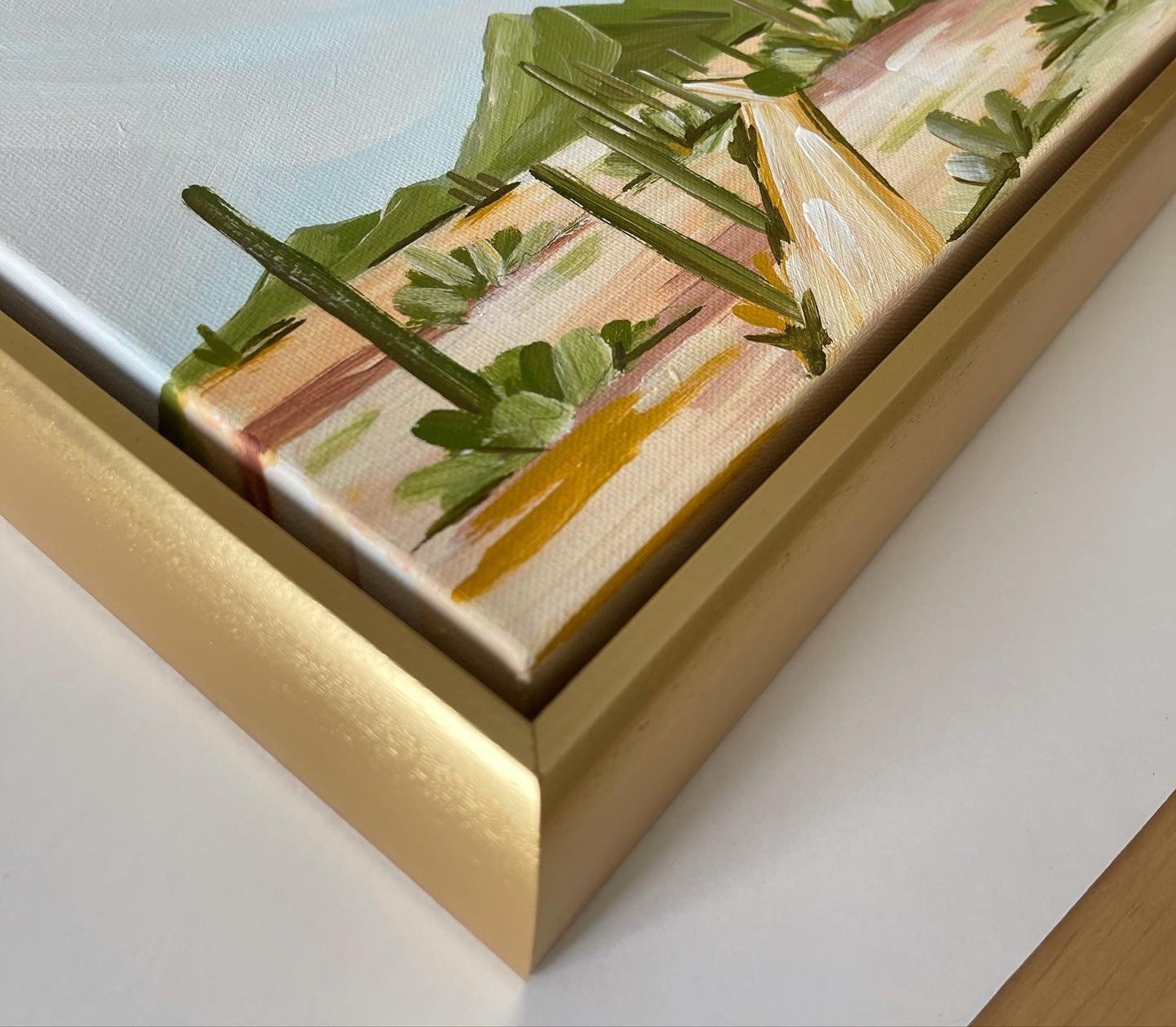 9x12 Landscape Painting Desert Painting Acrylic on - Etsy