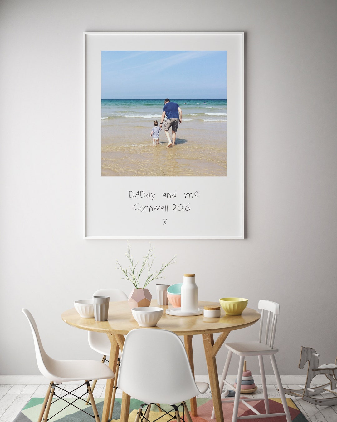 Personalised Childs Writing Fathers Day Gift, Father's Day Gift, Gift ...
