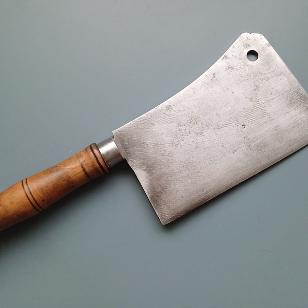 Antique Meat Cleaver - Etsy