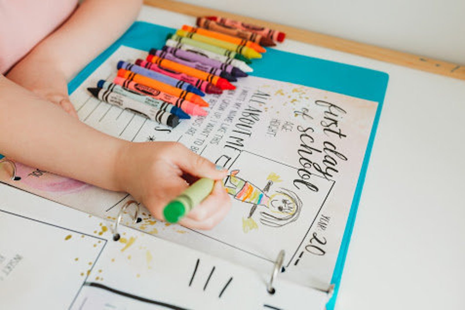 DIGITAL FIRST and LAST Day of School Pages Back to School - Etsy Canada