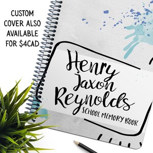 DIGITAL FIRST and LAST Day of School Pages, Back to School Memory Book ...