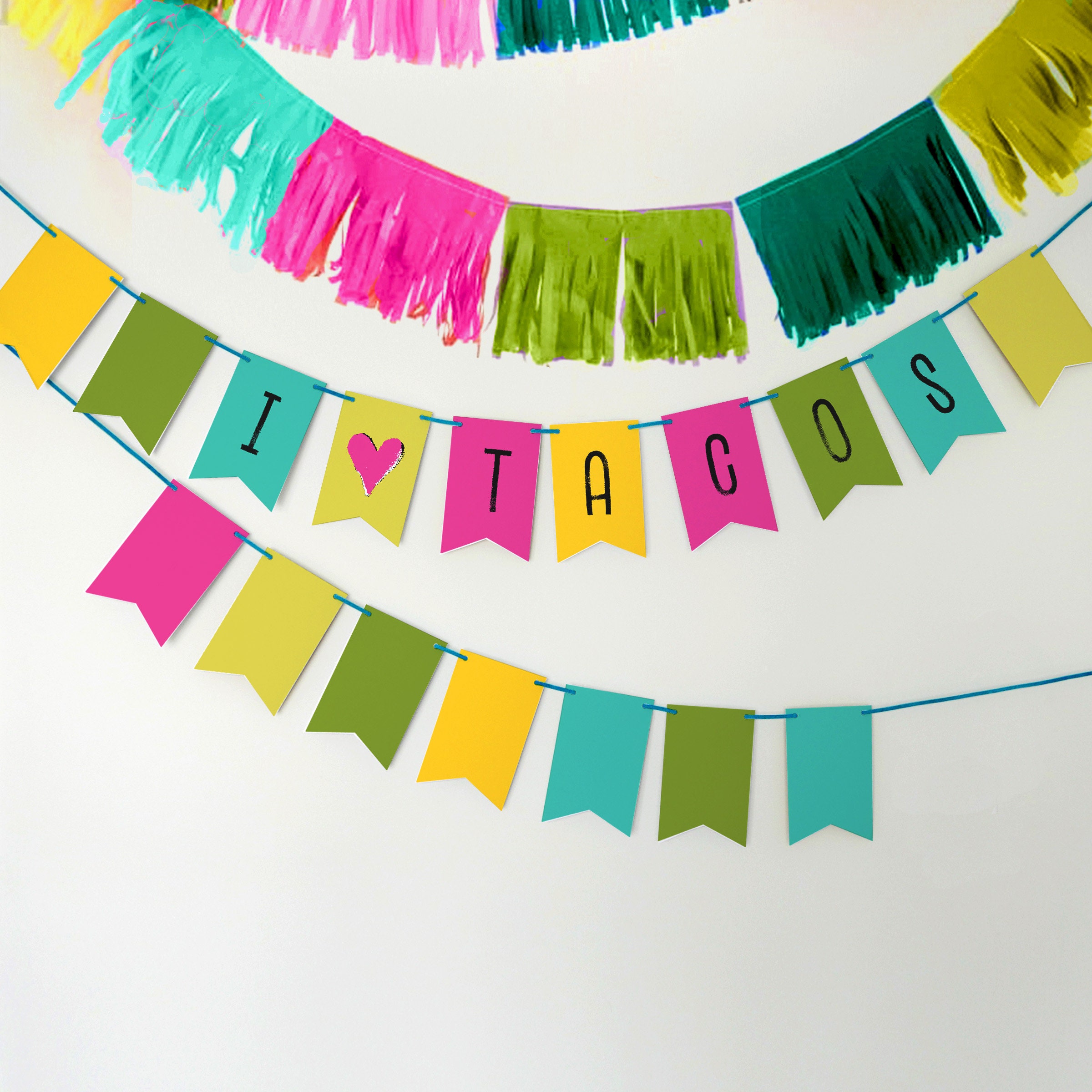 Taco Party Banner Taco Party Bunting Banner Fiesta Party - Etsy Canada