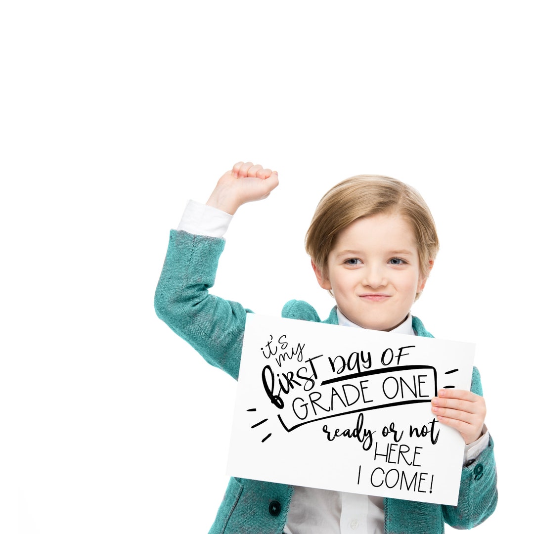 Instant Download Back to School Sign, Printable Digital PDF, First Day ...