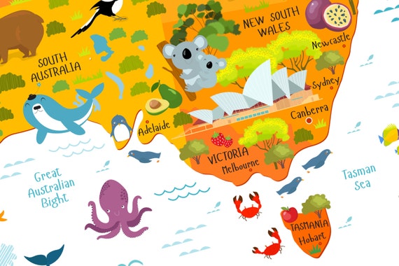 Great Australian Bight On Map