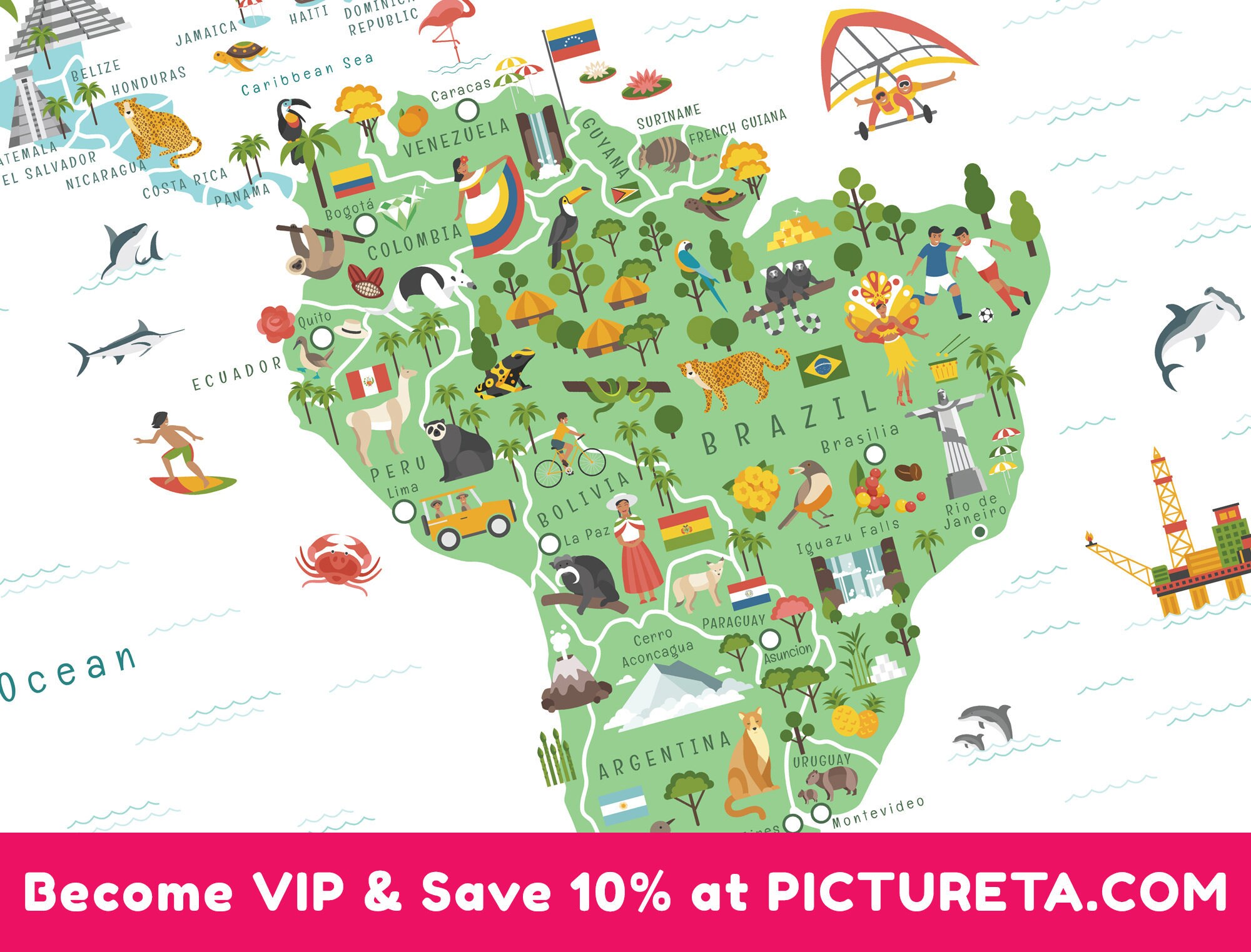 Travel Map Kids World Map World Map Poster World Map Wall | Etsy