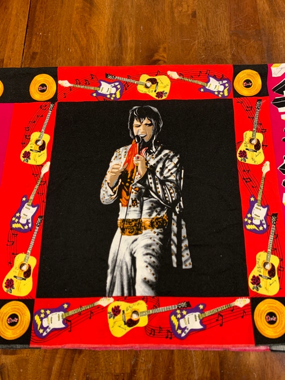 Dyeing & Batik Craft Supplies & Tools Fabric Elvis Presley Pillow ...