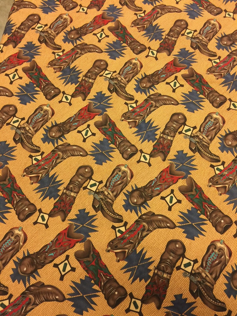 COWGIRL Fabric. Wild West Fabric. Alexander Henry Fabric. | Etsy