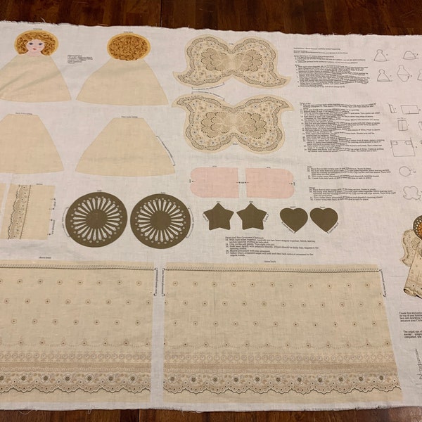 Victorian Angel Fabric - Etsy