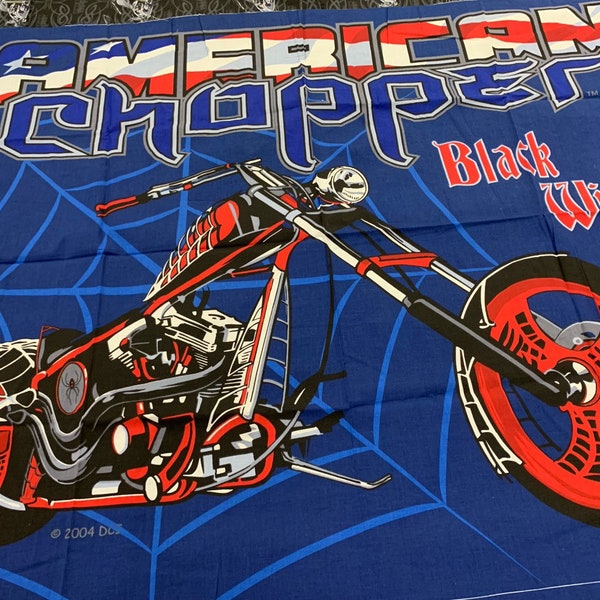 Harley Davidson Fabric Panel - Etsy