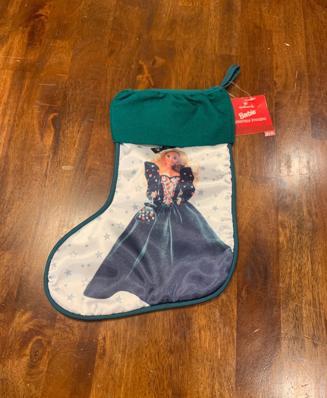 Barbie Stocking. Vintage Stocking. 1995 Barbie Stocking. 1995 - Etsy